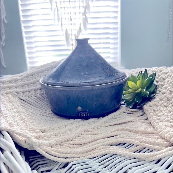 Kitchen | Vintage Tagine Pot Art Pottery Top And Bottom Hand Signed Ag ...